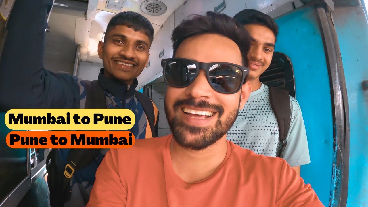 Mumbai to Pune by train | Pune to Mumbai Train - YouTube