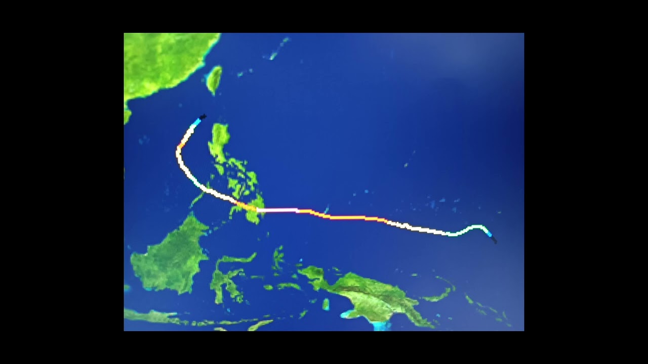 The track of Super Typhoon Bopha 2012 (Pablo#PH) - YouTube