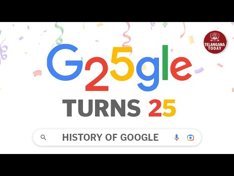Google Celebrates It's 25th Anniversary | Google Journey | Google ...