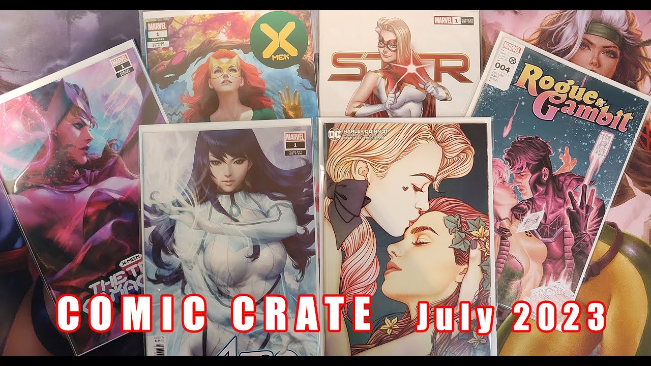 Comic Crate - My New Comics for July 2023. - YouTube