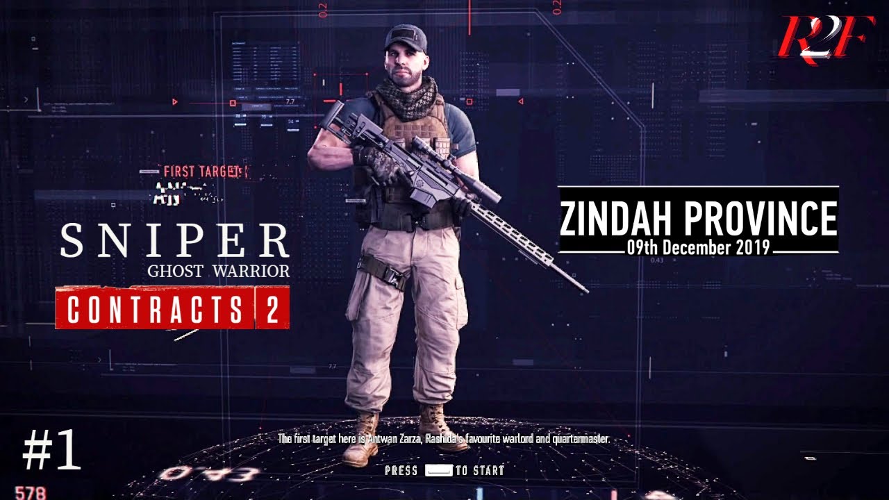 Sniper Ghost Warrior Contracts 2 \\\ Mission 1 - ZINDAH PROVINCE ...