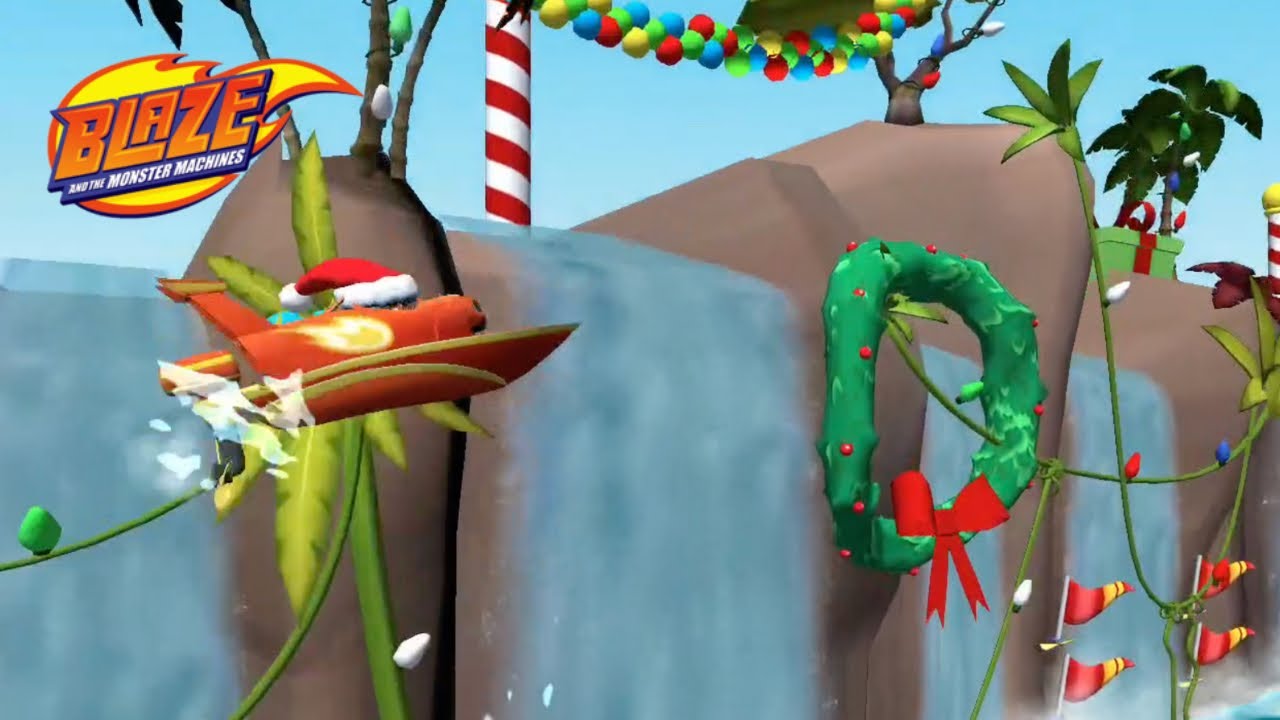 Blaze: Obstacle Course Challenge 🔥 New MISSIONS as SPEED BOAT BLAZE ...