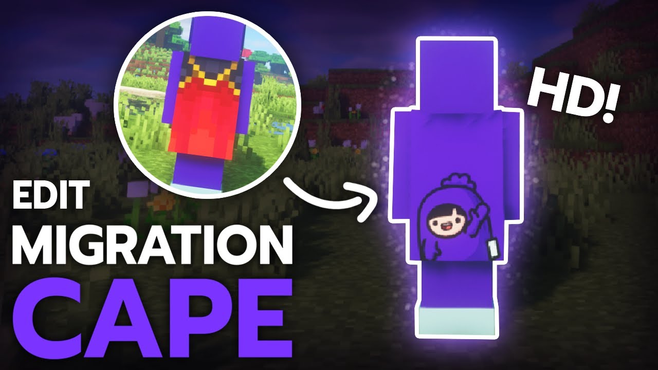 เห็นคนเดียวก็โอเค! สอนเปลี่ยน Texture สำหรับ Migration Cape - YouTube