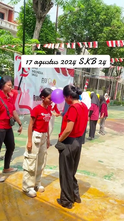 Memperingati hari kemerdekaan di skb 24 - YouTube