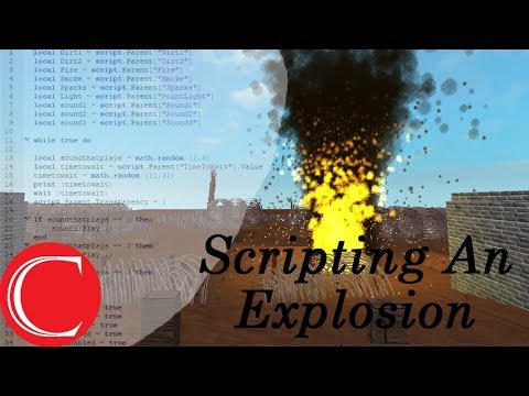 Roblox Tutorials | 4 | Creating An Explosion Part 2 - YouTube
