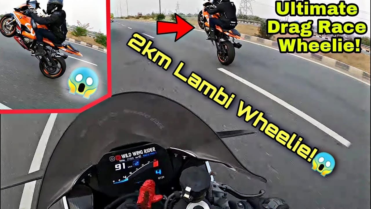 The Wheelie Drag Race Feat. @HSBOFFICIAL1 🔥🔥 - YouTube