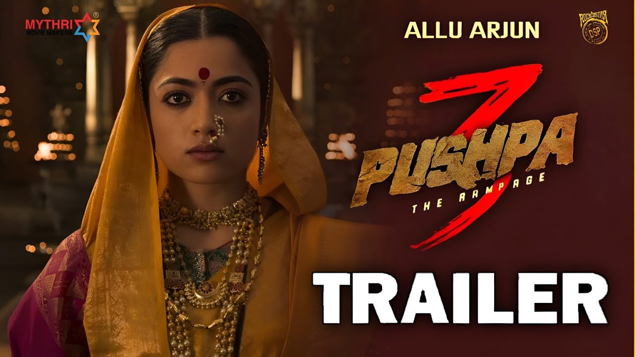 Pushpa 3 - The Rampage | Official Trailer | Allu Arjun | Sukumar ...
