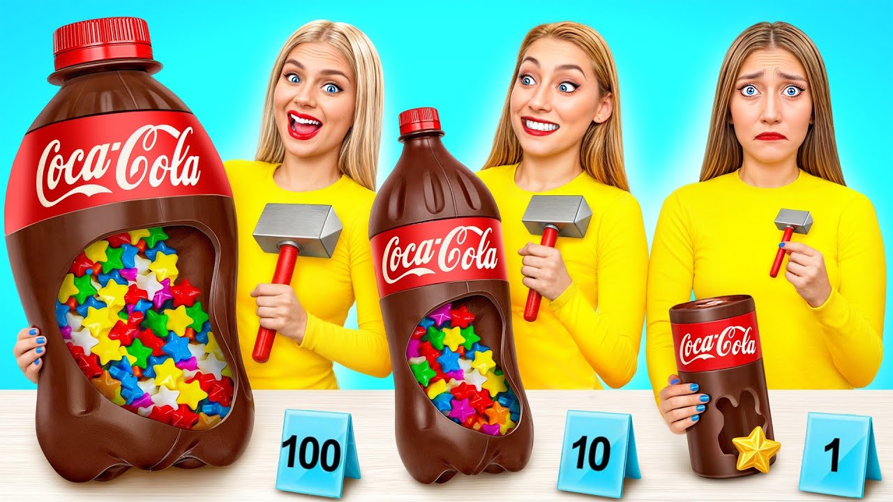 100 Ăn Lớp Thách thức | Thủ Thuật Nhà Bếp Tuyệt Vời Choco DO - YouTube