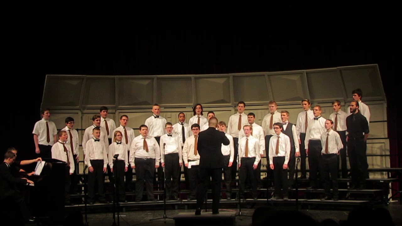 Fall 2016 Choir Concert Mens Chorus - YouTube