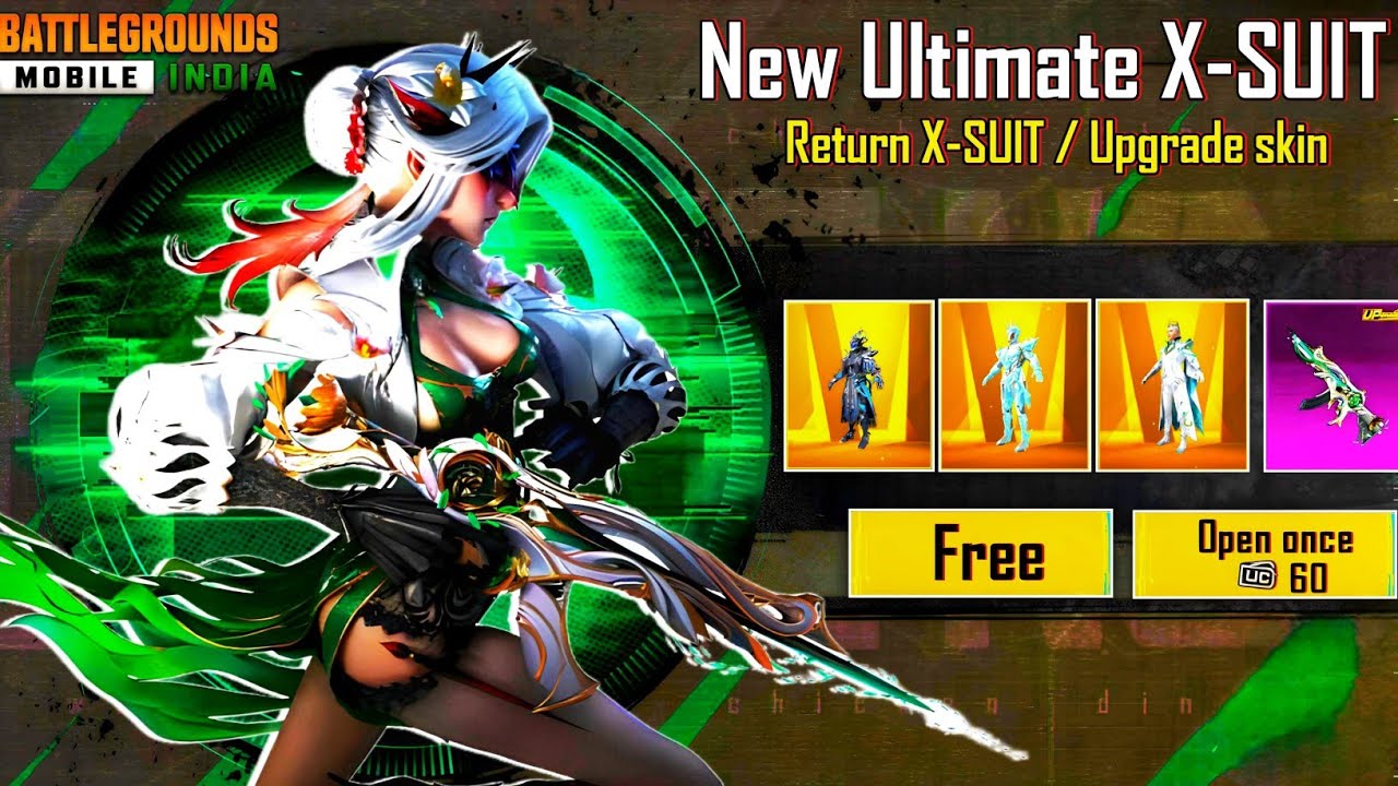 BGMI FREE X-SUITE SPIN | 2.9 UPDATE BGMI | NEW FIORE X-SUITE | BGMI FREE X-SUITE REDEEM EVENT ...