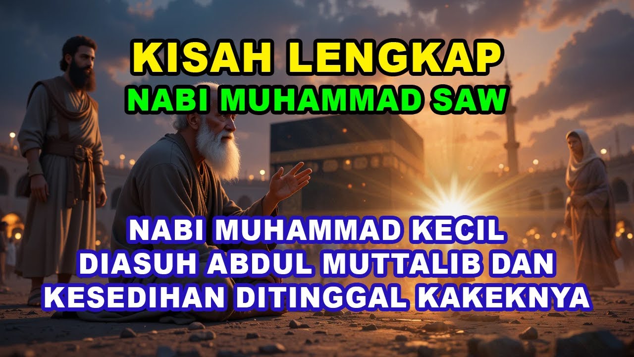 [Eps. 5 ] Nabi Muhammad Kecil Diasuh Abdul Muttalib dan Kesedihan Ditinggal Kakeknya - YouTube