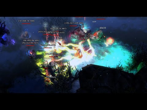 [Grim Dawn] Aether Vindictive Flame Defiler - SR80 Run - YouTube