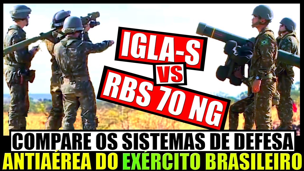 IGLA S vs RBS 70 NG - Compare os sistemas de defesa antiaérea do Exército | Igla-s | 9K38 | SCBR ...