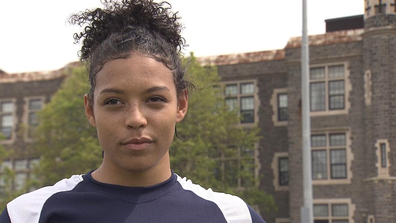 Athlete of the Week: Asia Hogan - YouTube