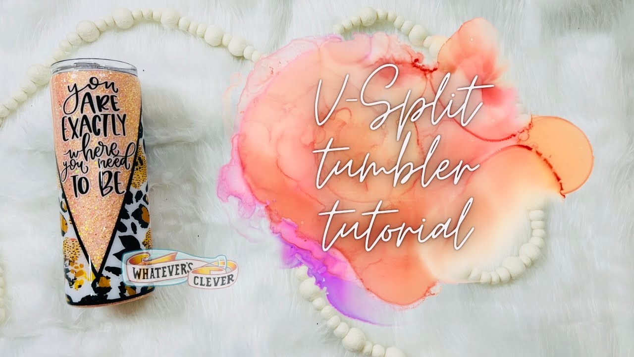 V-Split Tumbler Tutorial - YouTube