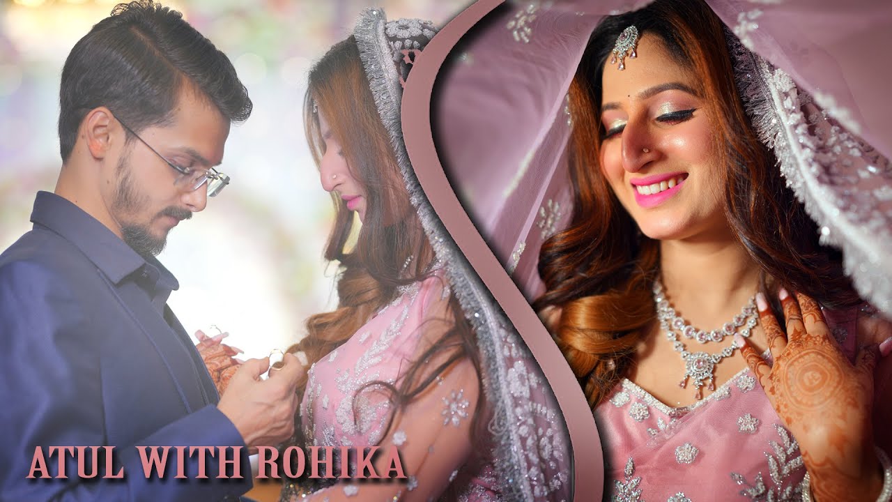 {ATUL WITH ROHIKA }} BEST ENGAGEMENT SHOOT IN PATNA BY NEW TEJ CHHAYA ...