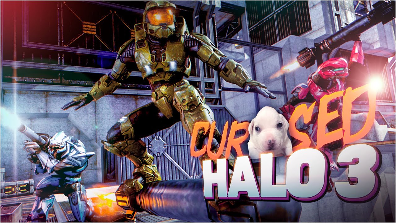 HALO 3 PERO... TODO ESTÁ INCREÍBLEMENTE CURSEADO | Cursed Halo 3 MOD ...