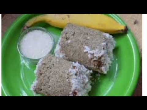 kambu Puttu recipe - YouTube