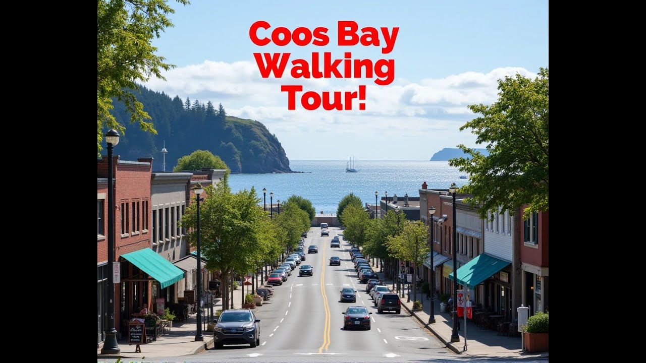 Coos Bay, Oregon Walk Around A Very Large Beach City. #oregontrip # ...