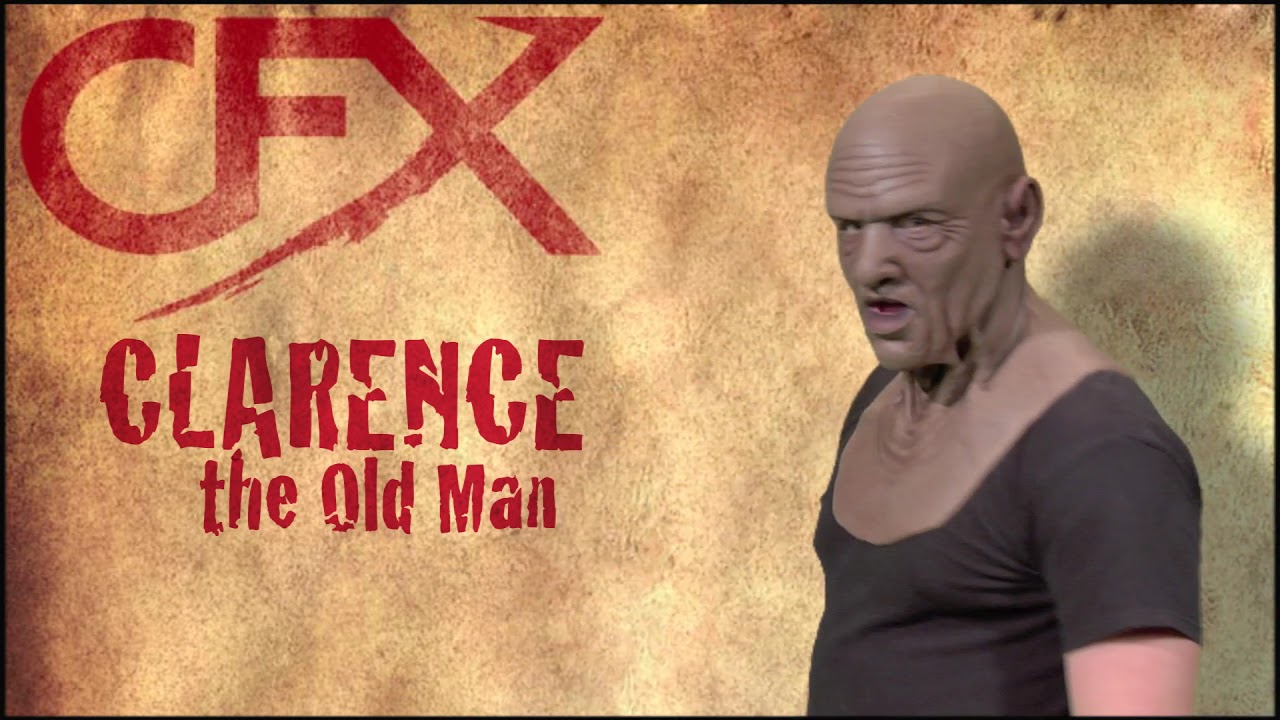 CFX CLARENCE the OLD MAN Silicone Mask Movement Video - YouTube