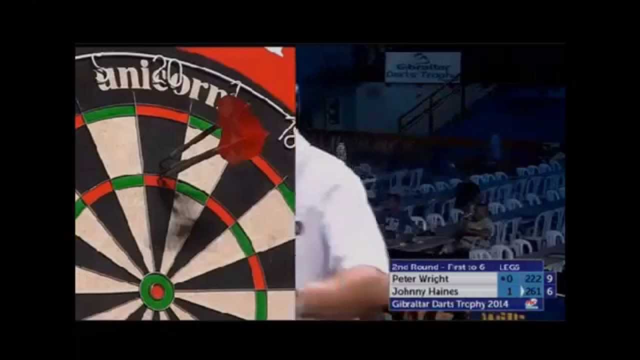 PDC Gibraltar Darts Trophy 2014 - Second Round - Peter Wright vs ...