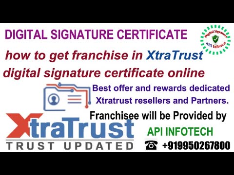 How to take xtratrust DSC Franchise. How to become DSC Partner, DSC ...