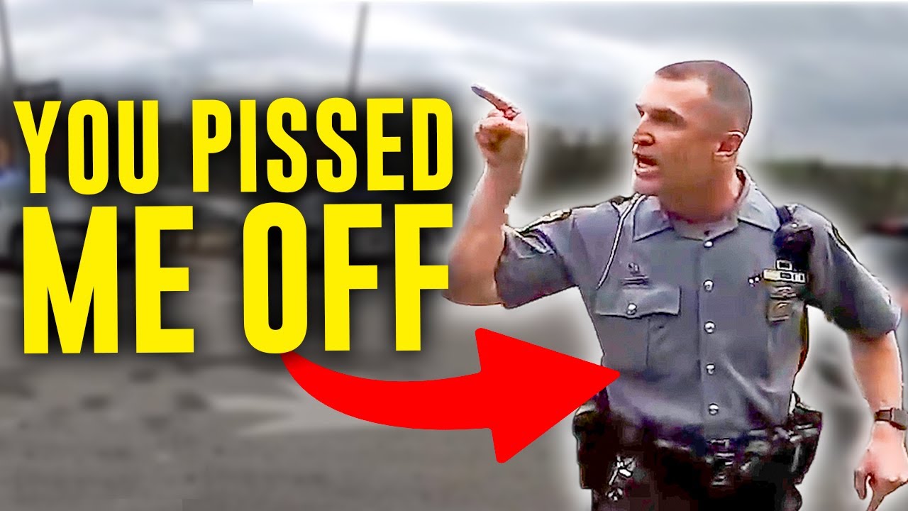 Cop Lost IT When He Couldn't Get What He Wanted - YouTube