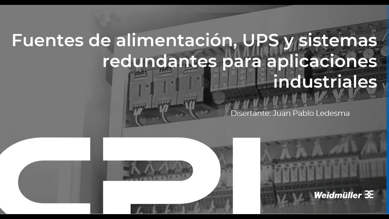 Webinar - "Fuentes de alimentación, UPS y sistemas redundantes para ...