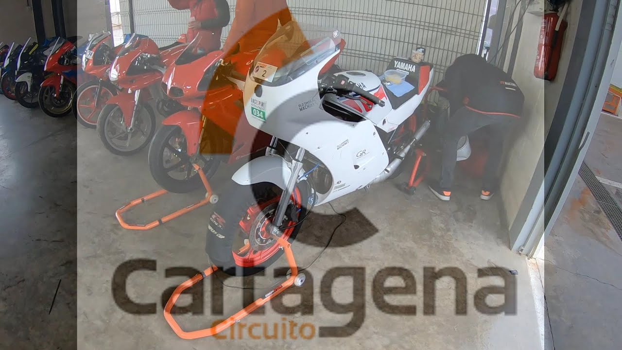 Cagiva mito 350,rd 350 circuito de Cartagena 19-12-2021 - YouTube