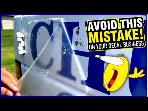 CAR DECALS | This is why you must know which transfer to use and when to use it