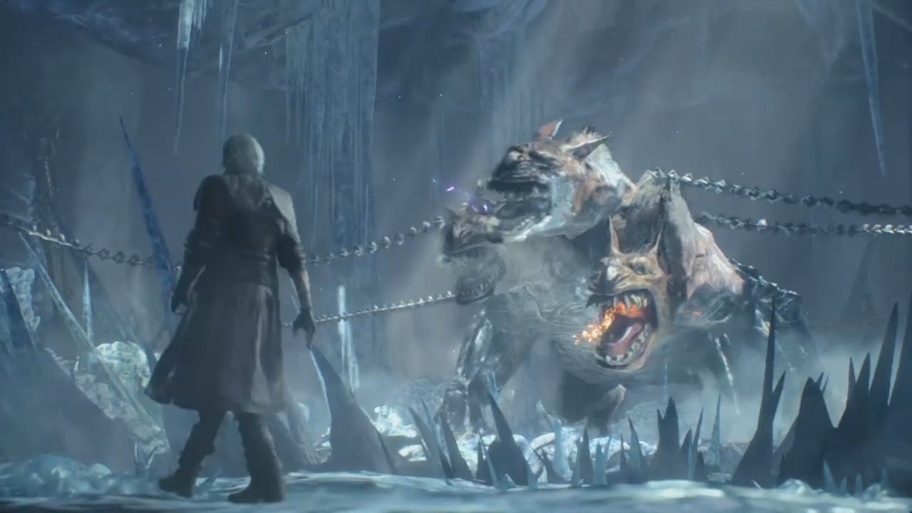 King Cerberus Boss Fight ( Devil May Cry 5) - YouTube