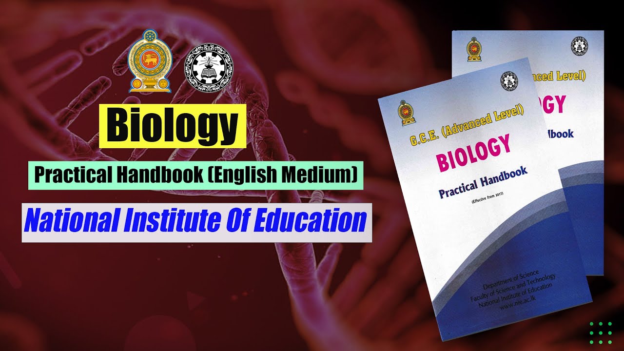 Biology | NIE Practical Handbook (English Medium) | biology practical ...