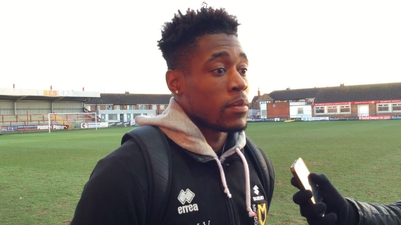 INTERVIEW: Chuks Aneke after Fleetwood draw - YouTube