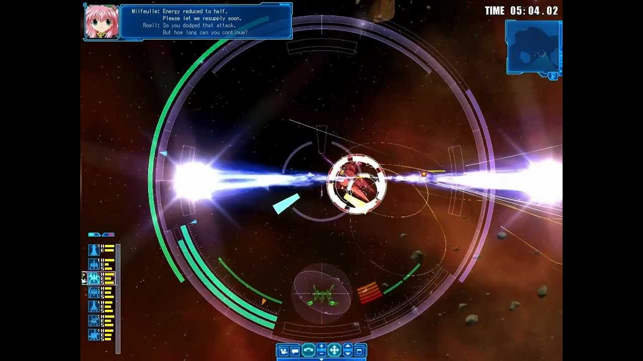 Galaxy Angel Eternal Lovers Ranpha Sim Stage 5 - YouTube