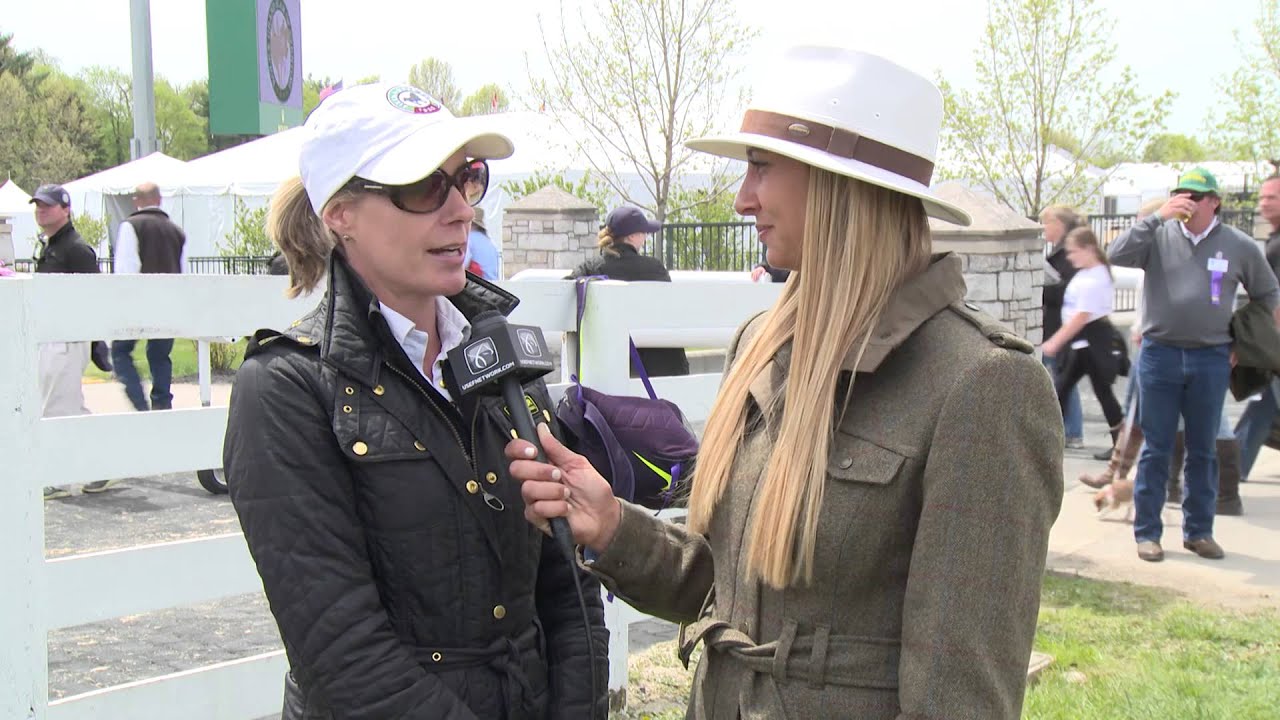 Owner Profile: Evie Dutton at 2015 Rolex Kentucky Three-Day-Event - YouTube