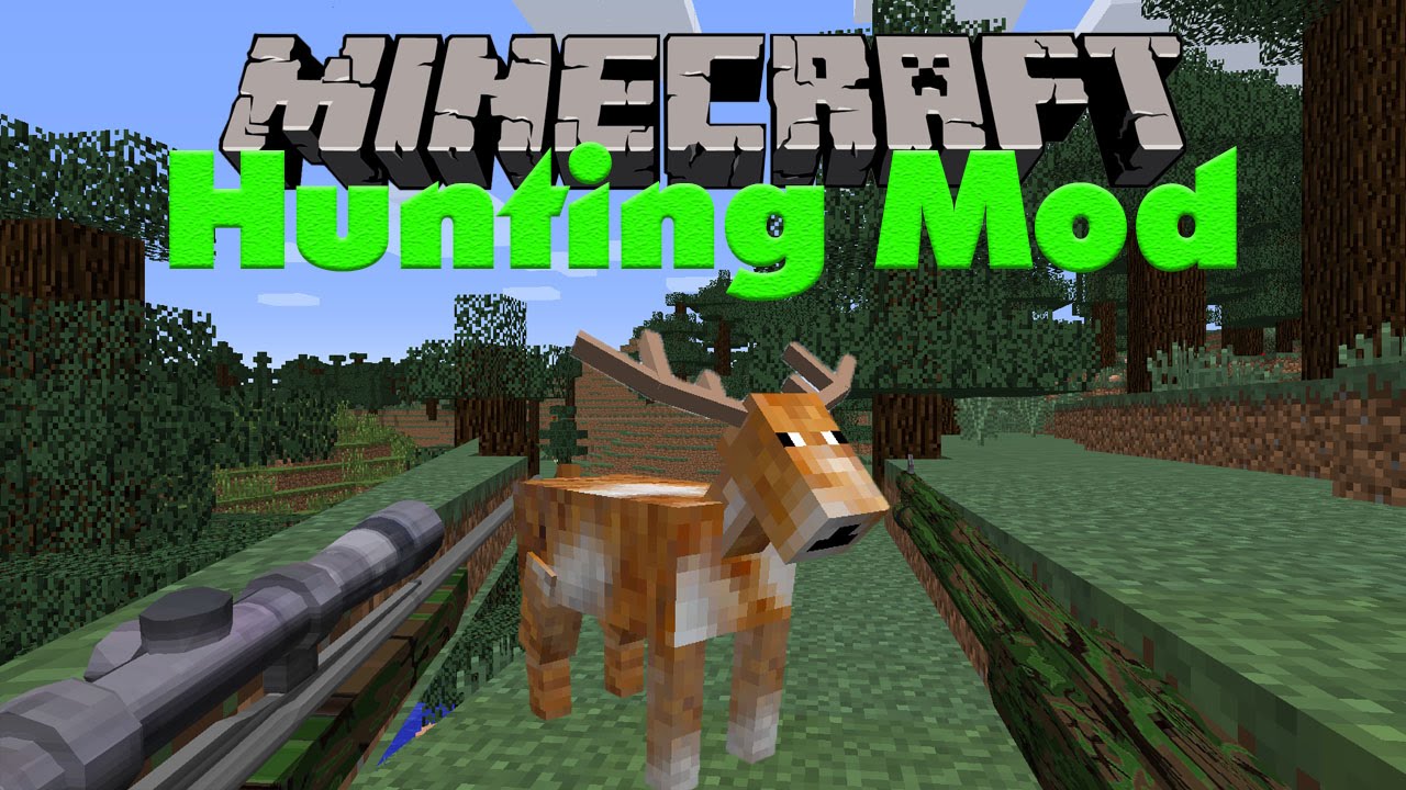 GUNS, TRAPS & DEERS! - Minecraft Mods #28 - The Hunt Mod Spotlight ...