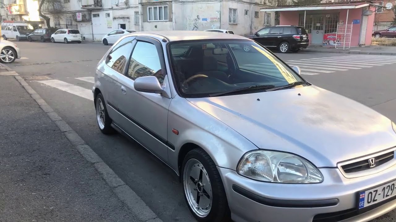 Honda civic ek3 d15b turbo engine installation - YouTube
