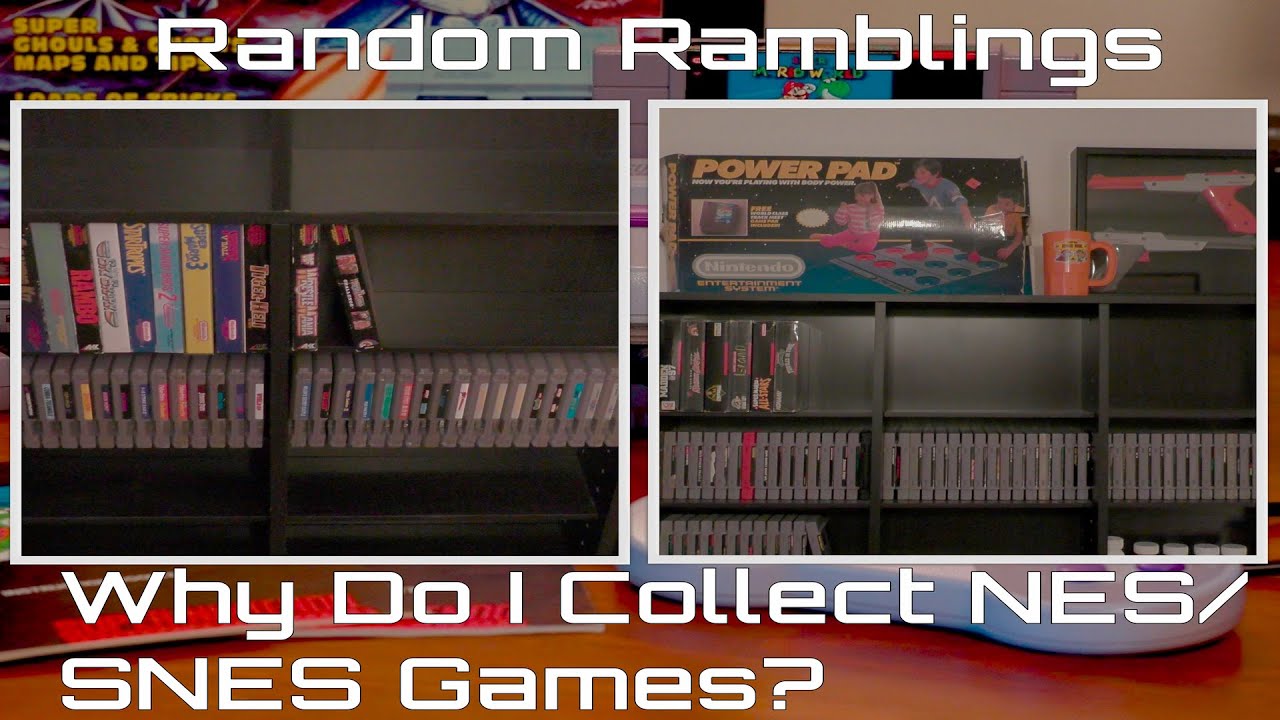 Random Ramblings: Why Do I Collect NES/SNES Games? - YouTube