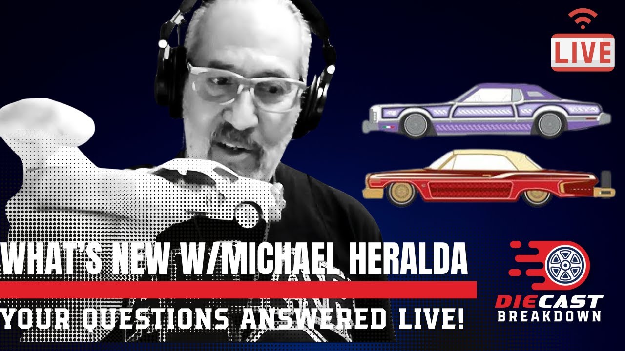 Live Diecast Q&A with Matchbox and Hot Wheels Designer Michael Heralda ...