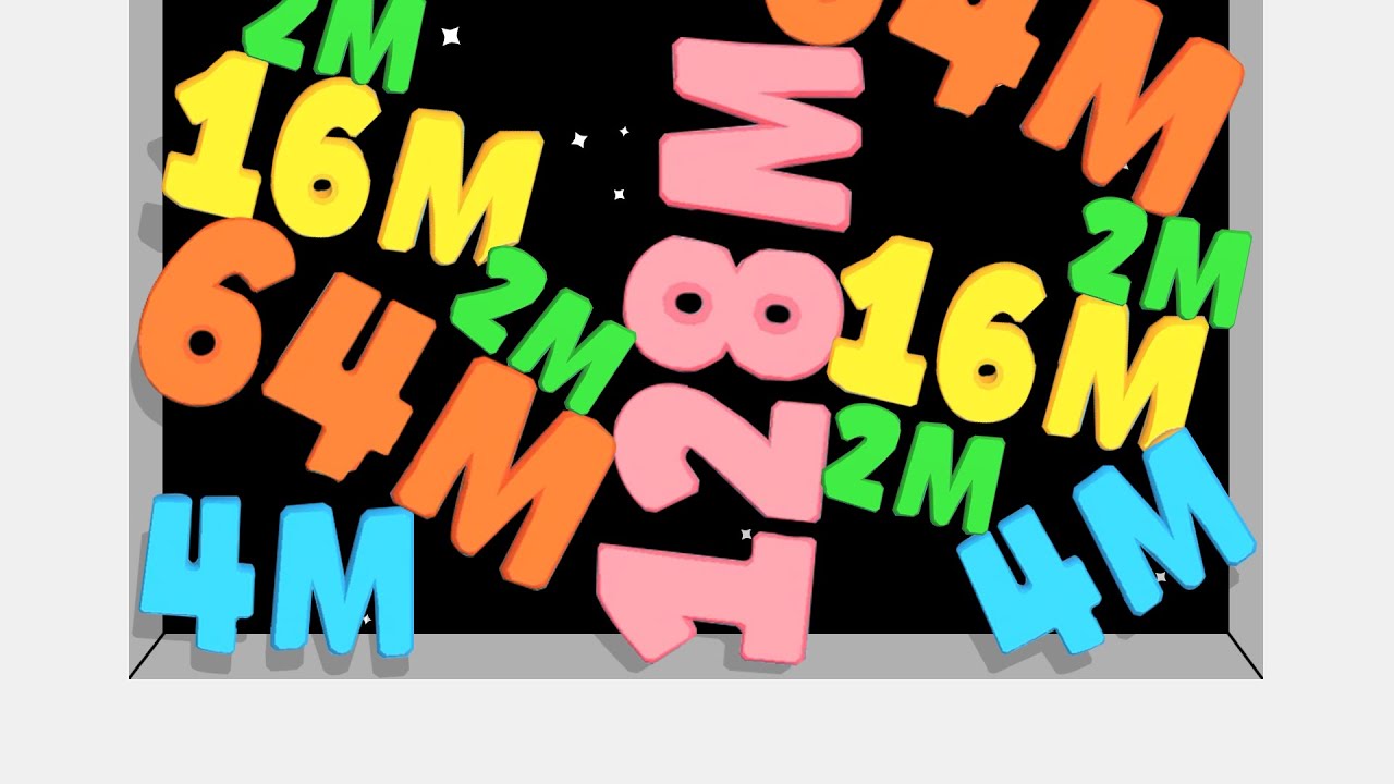 BLOB NUMBERS 2048: Unlock 512M - Number Games (Max Level) - YouTube