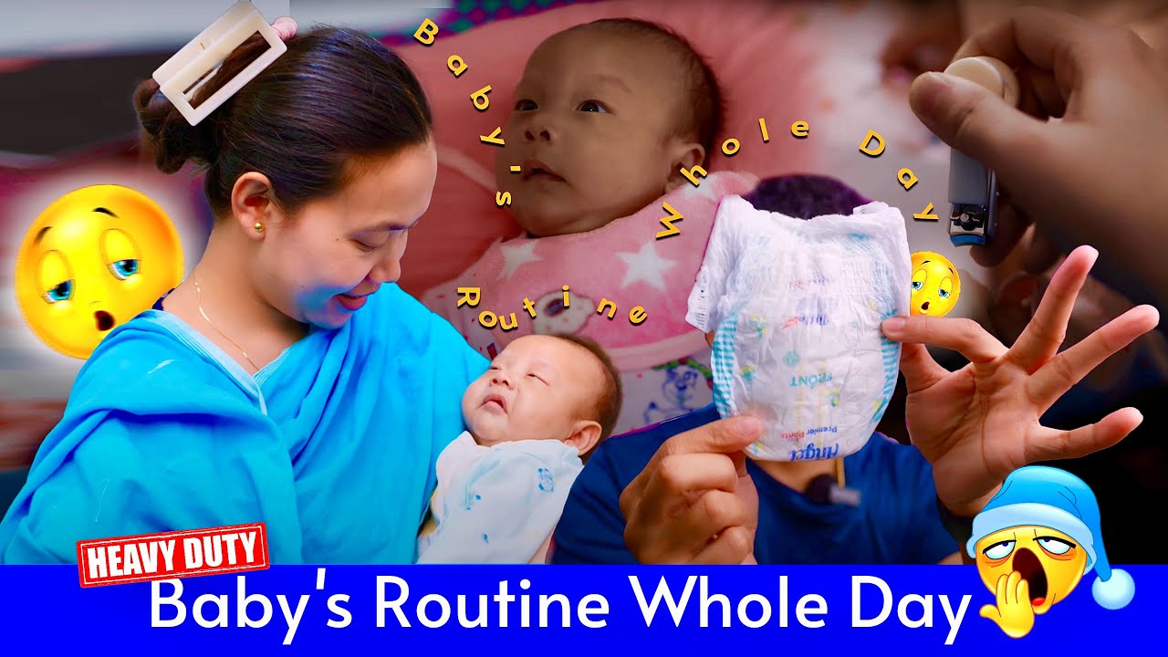 Baby's Routine Whole Day ️ - YouTube