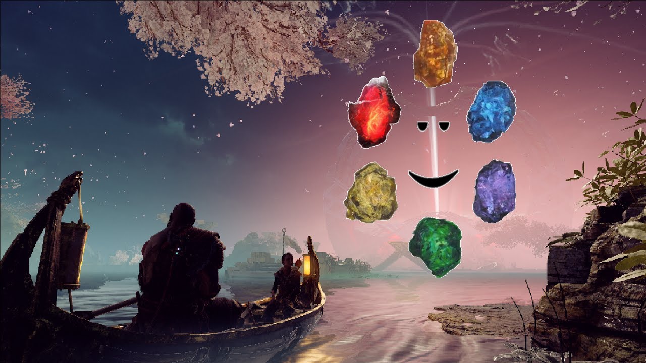 How to get the Infinity Gauntlet and All 6 Stones in God of War - YouTube