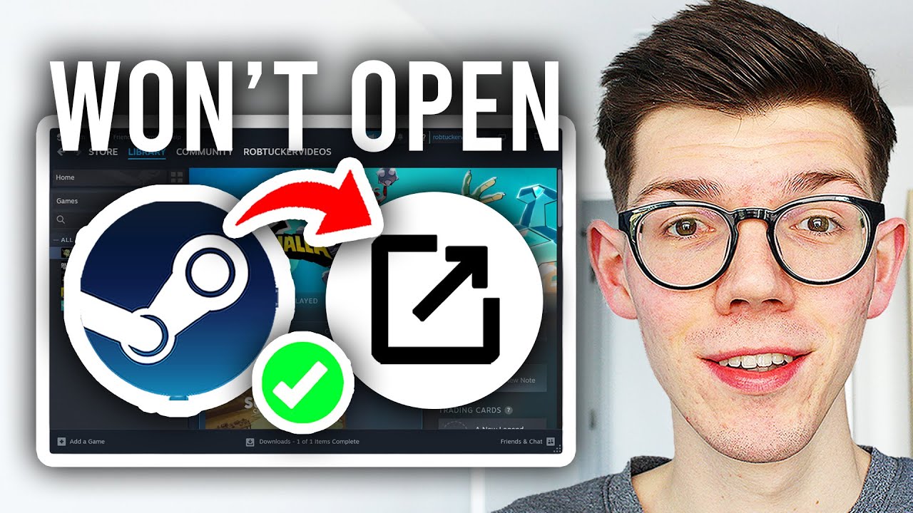 How To Fix Steam Not Opening - Step By Step - YouTube