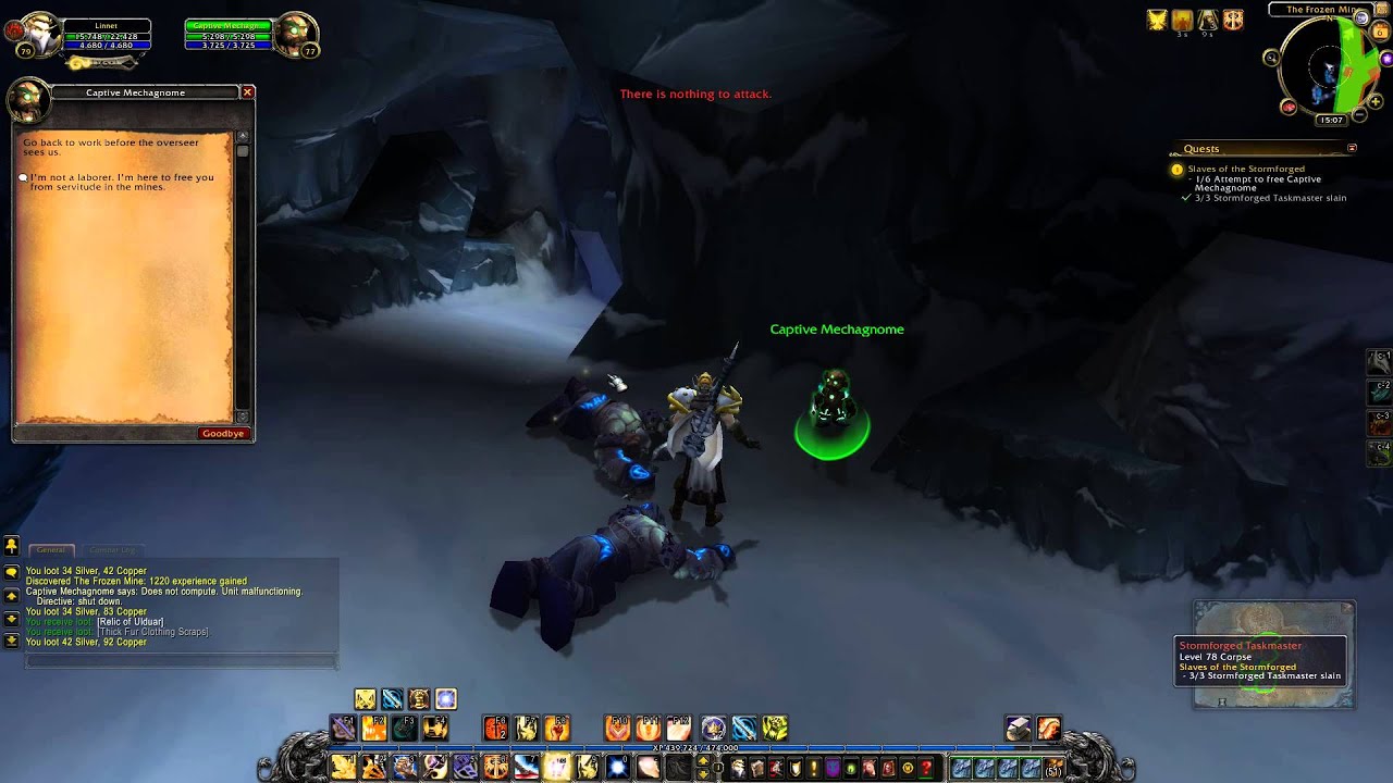 Slaves of the Stormforged Quest Playthrough - Storm Peaks - YouTube