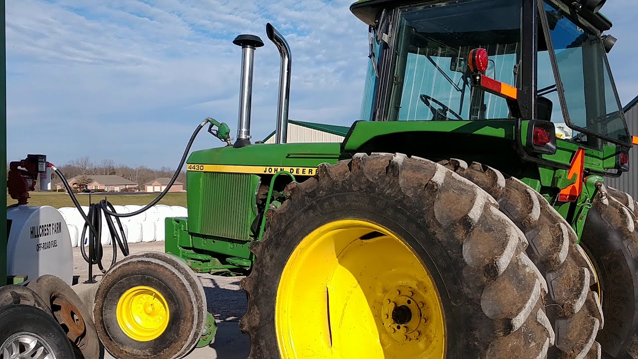 john deere 4430 turbo - YouTube