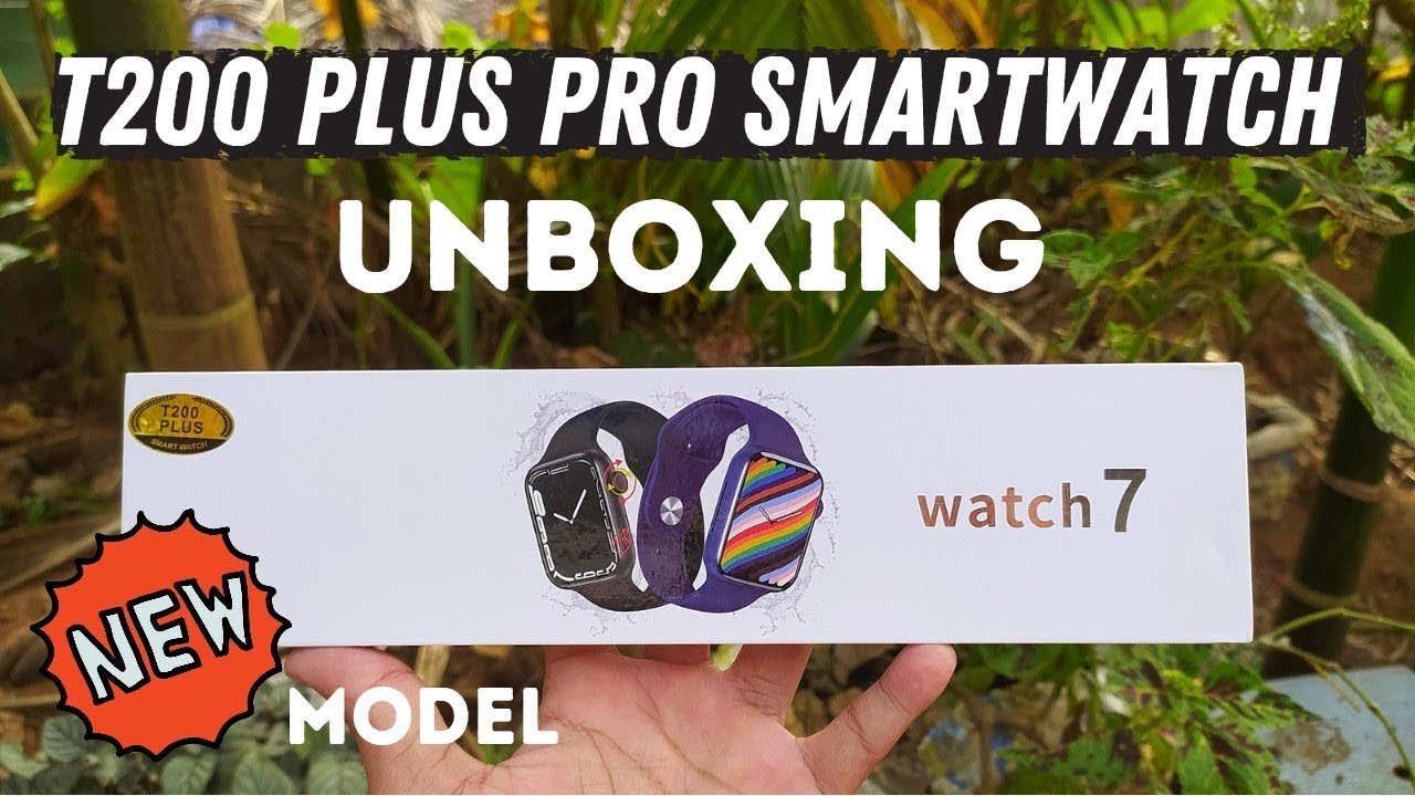 UNBOXING FITPRO T200 PLUS SERIES 9 SMART WATCH - YouTube