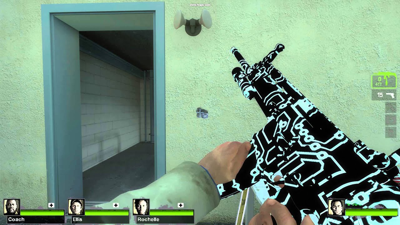 L4D2 Combat Rifle Animated Skin - YouTube