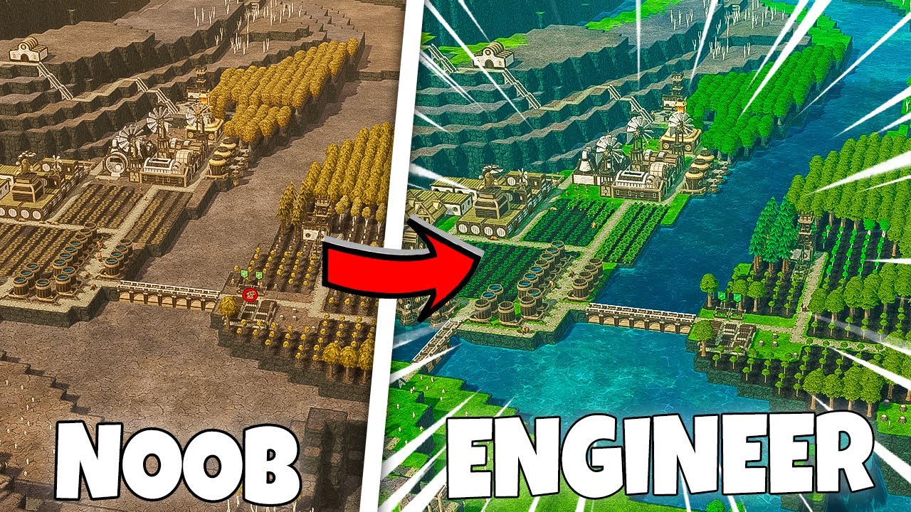 Using ENGINEERING to survive endless droughts in Timberborners! - YouTube