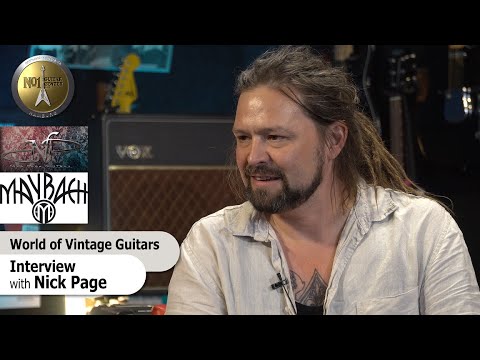 An interview with Nick Page - "The World of Vintage Guitars" - 2023 ...