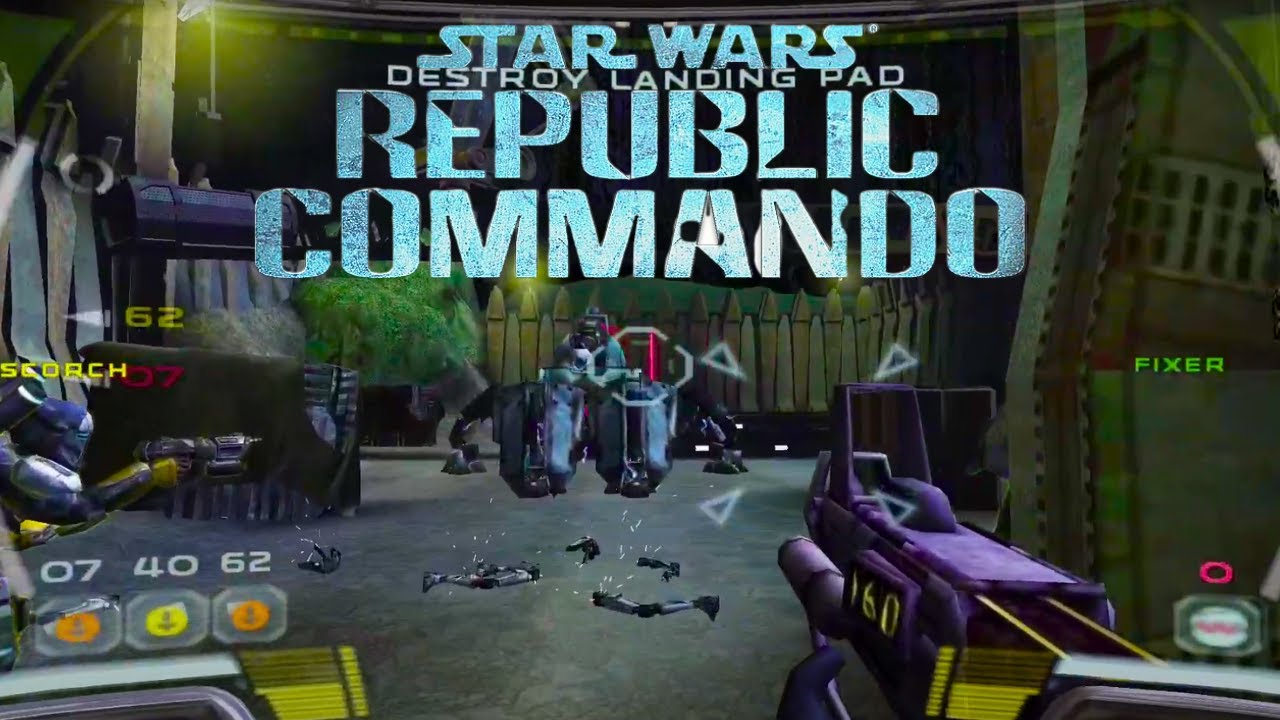 Star Wars Republic Commando part 11 | Destroying the enemies outpost ...